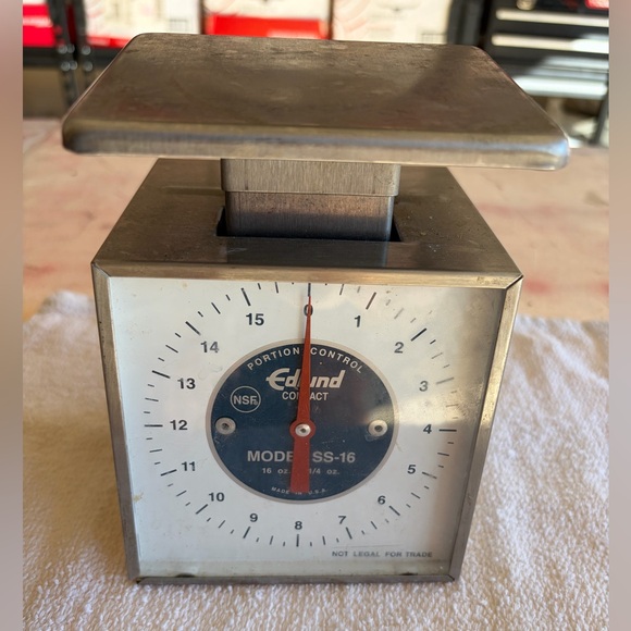 Edlund | Kitchen | Edlund Model Ss6 Compact Portion Control Scale 16oz ...